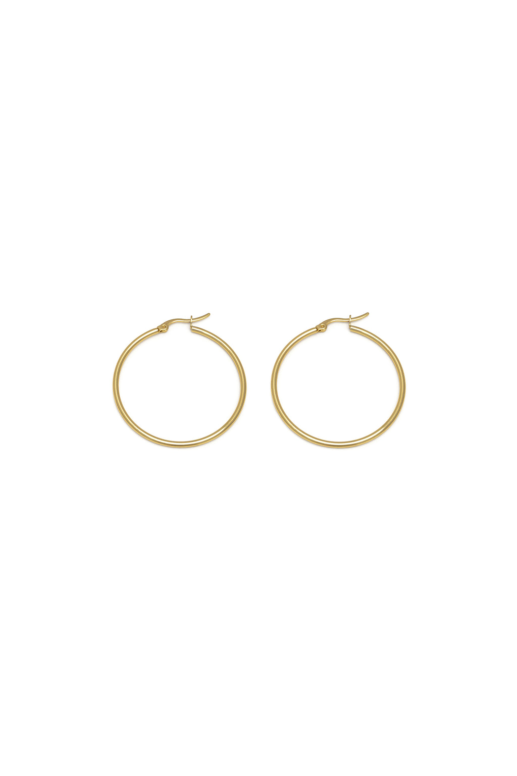MEDIUM HOOP EARRINGS – Vestopazzo Official